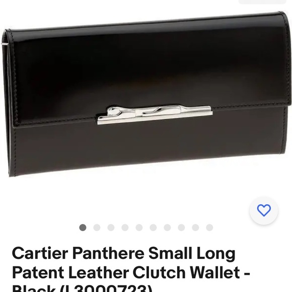 Cartier | Bags | Cartier Panthere Long Leather Clutch Wallet | Poshmark